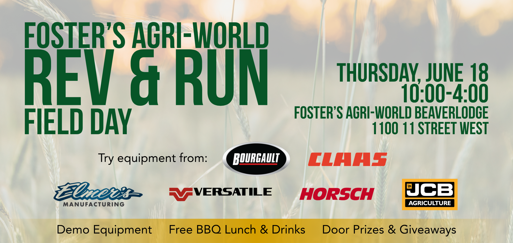 Equipment - Fosters Agri-World